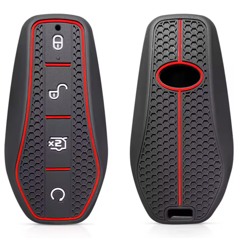BYD Remote Designer Key Cover Case In Black/Red – BYD ACCESSORIES AUSTRALIA