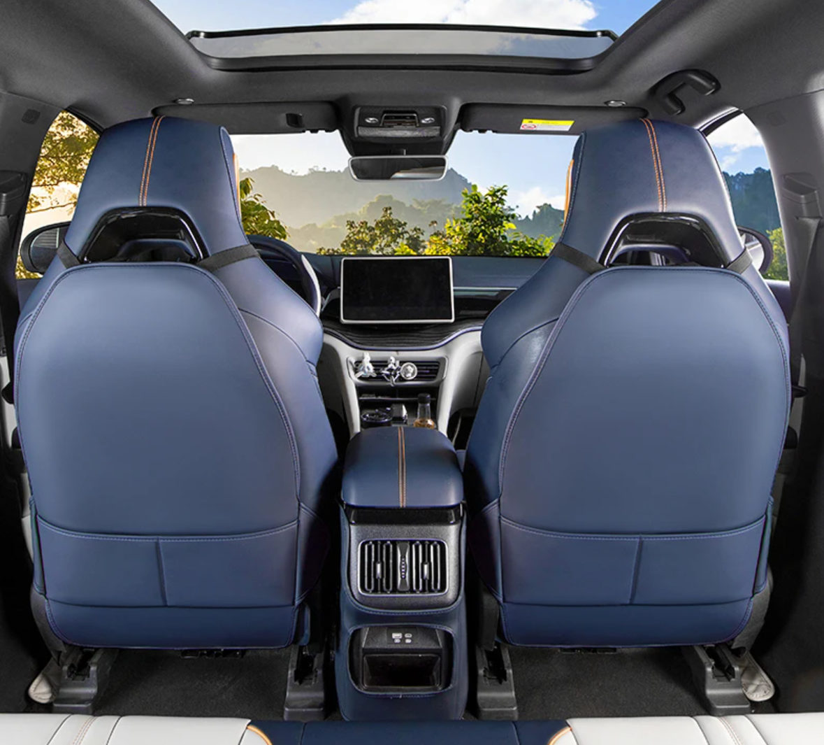 Seat Protector for BYD Sealion 6 (2 x Seat Protectors in Blue) – BYD ...